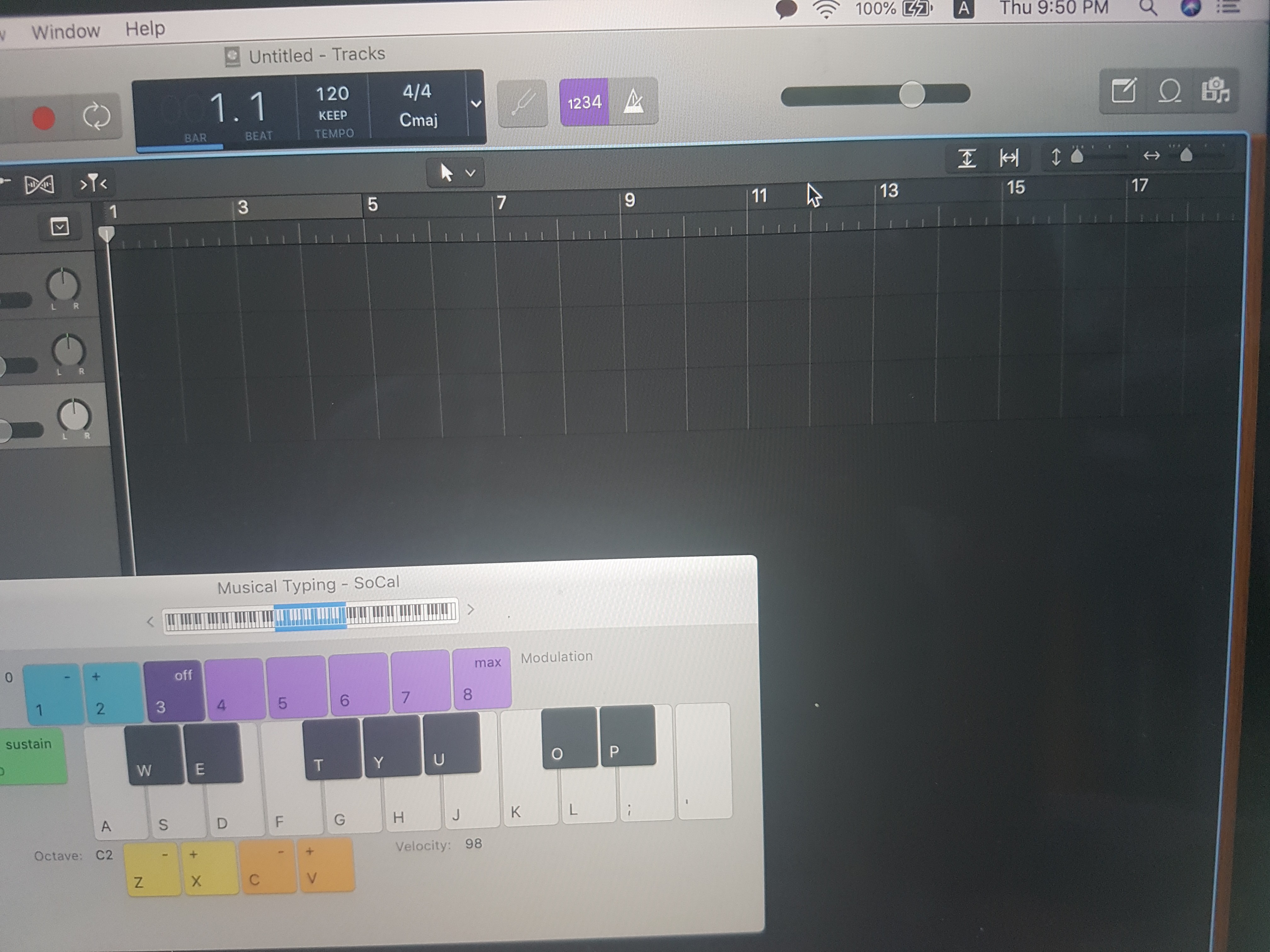 로직 프로 에서 snap drag 안떠요 - Apple 커뮤니티